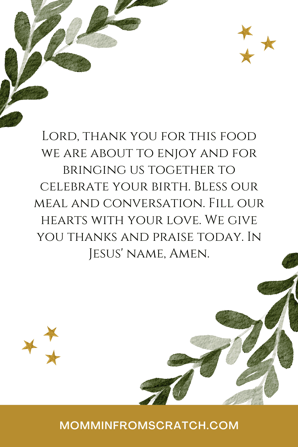 37 Easy Prayers for a Christmas Party (2023)