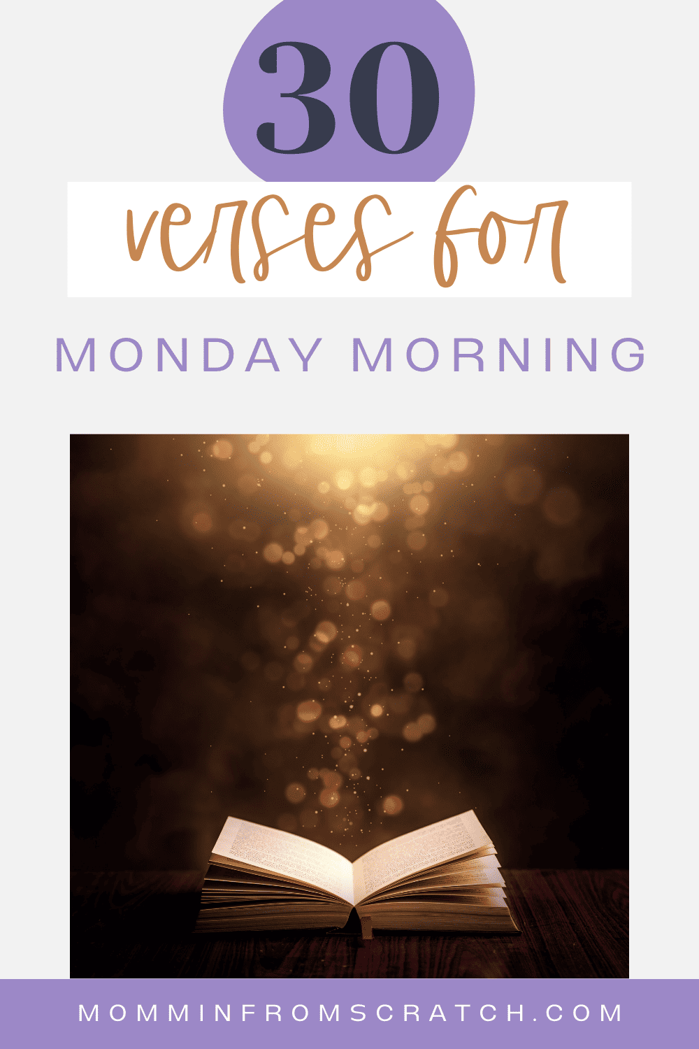 30 Bible Verses for Monday Morning To Start the Week