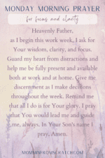 10 Powerful Monday Morning Prayers to Jump Start Your Week