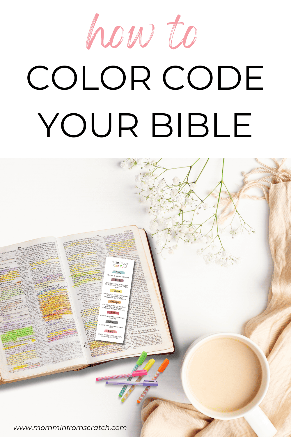 How to Use the Best Bible Color Coding System for Your Bible Study ...