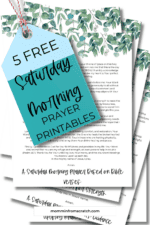 5 Best Saturday Morning Prayers (Free Download)