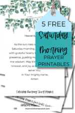 5 Best Saturday Morning Prayers (Free Download)