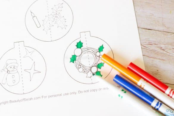 3d Printed Christmas Ornaments {Kid Friendly DIY ornaments}