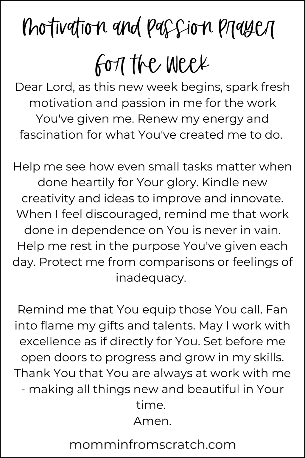 16 Uplifting Prayers for the New Week to Start Your Week with Faith ...