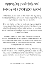 16 Uplifting Prayers for the New Week to Start Your Week with Faith ...