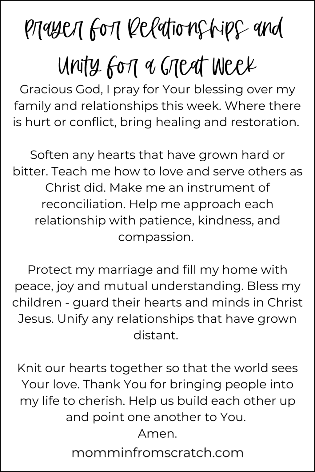 16 Uplifting Prayers for the New Week to Start Your Week with Faith ...