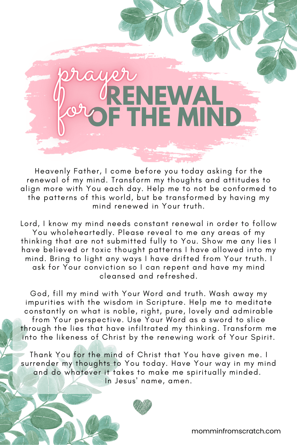How to Renew Your Mind and Transform Your Life (Step by Step Guide)