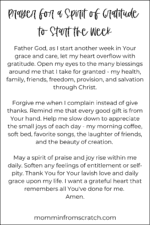 16 Uplifting Prayers for the New Week to Start Your Week with Faith ...