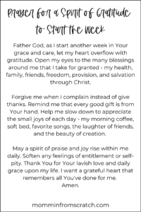 16 Uplifting Prayers for the New Week to Start Your Week with Faith ...