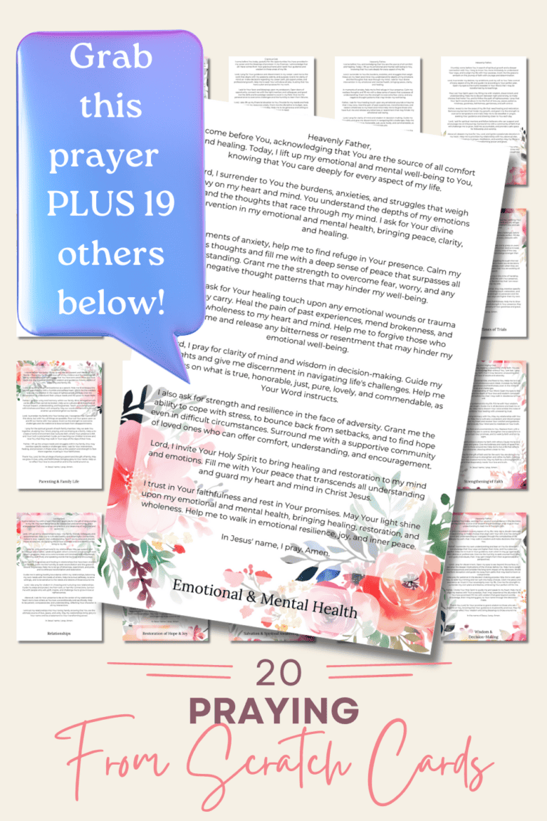 20 Essential Things to Pray for Today to Transform Your Prayer Life ...