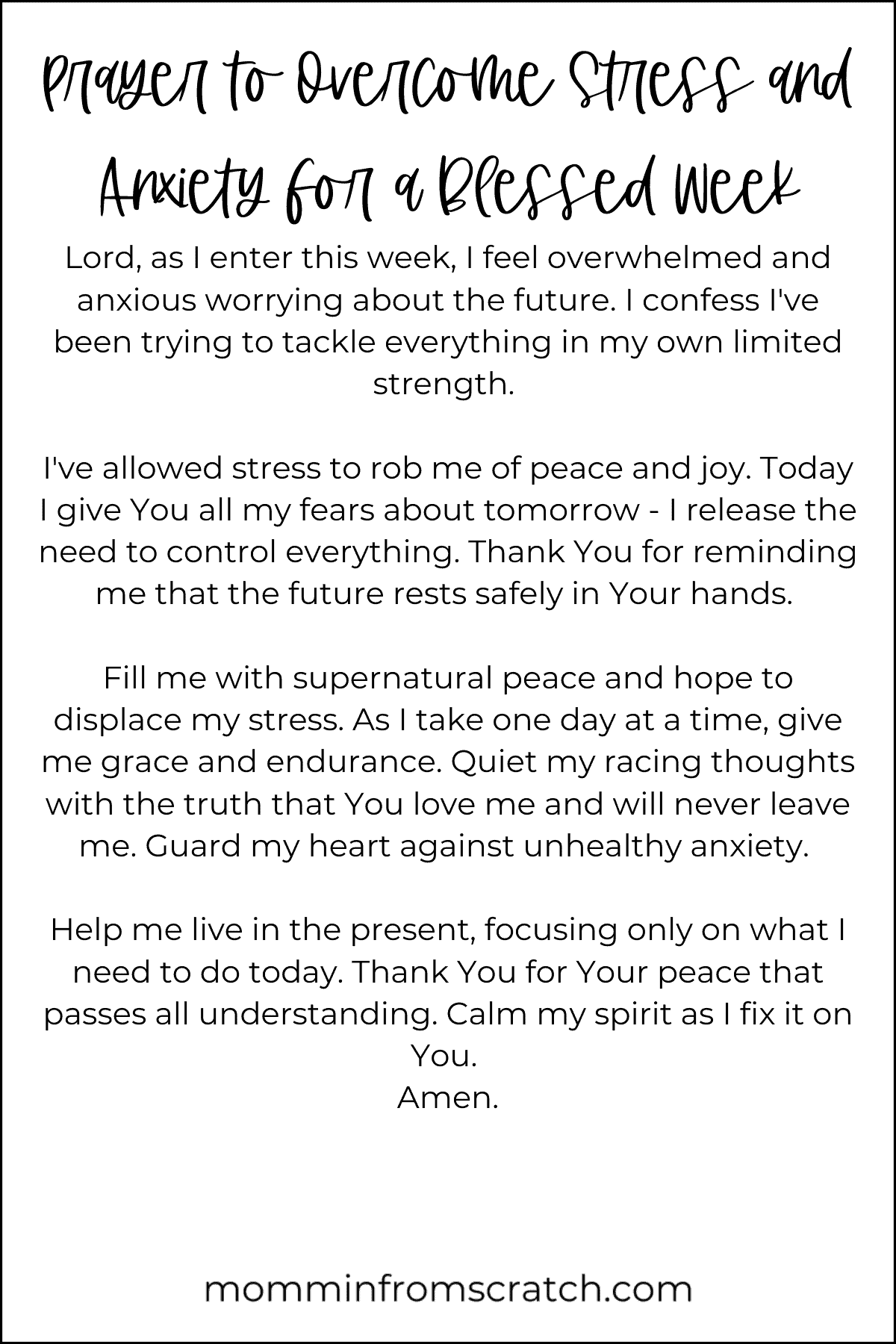 16 Uplifting Prayers for the New Week to Start Your Week with Faith ...