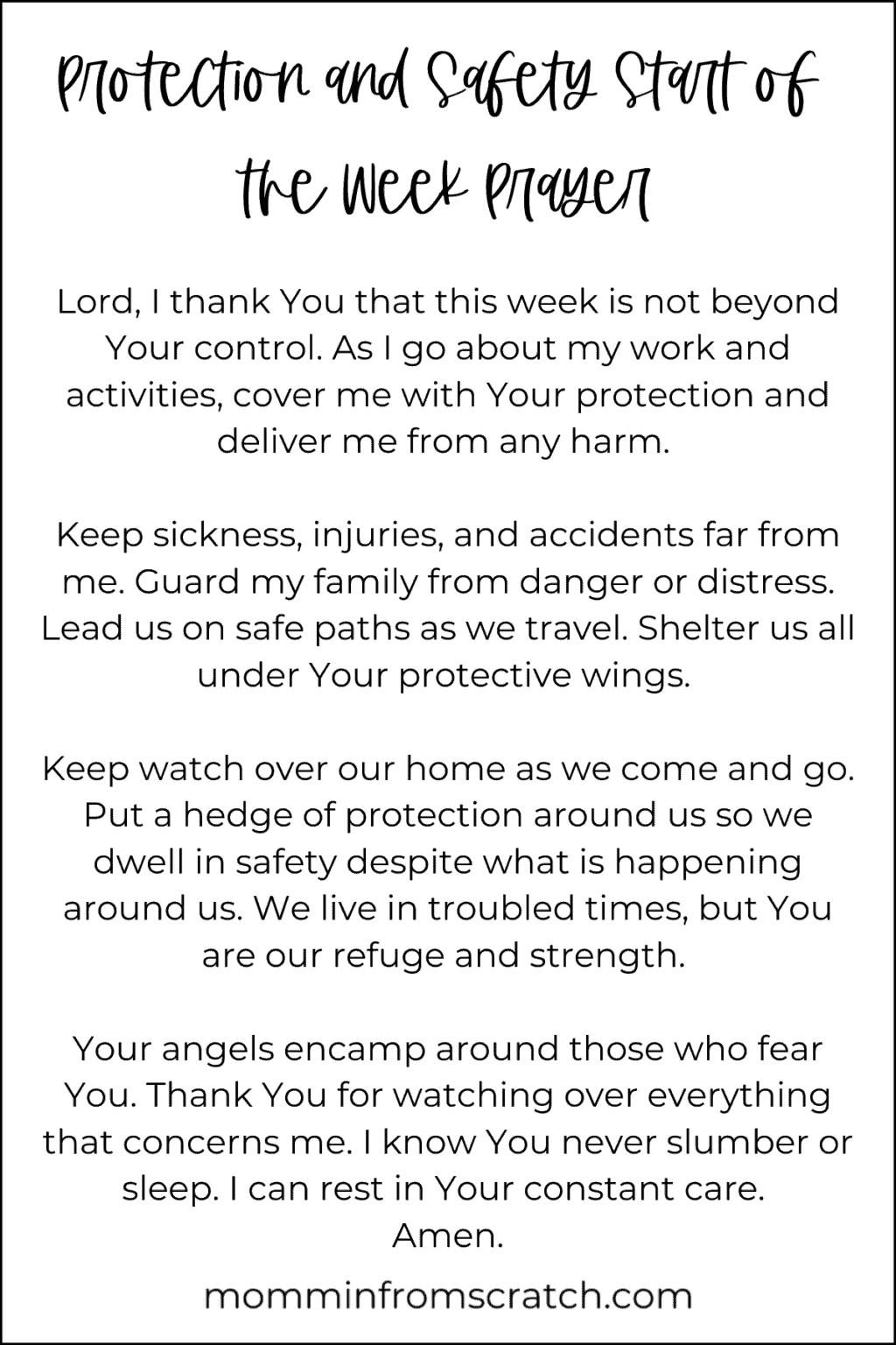 16 Uplifting Prayers for the New Week to Start Your Week with Faith ...
