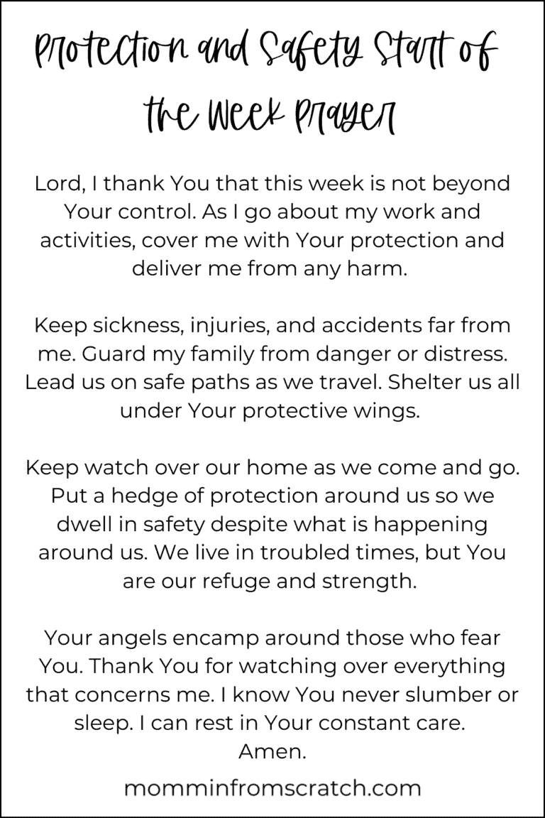 16 Uplifting Prayers for the New Week to Start Your Week with Faith ...