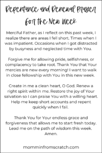 16 Uplifting Prayers for the New Week to Start Your Week with Faith ...